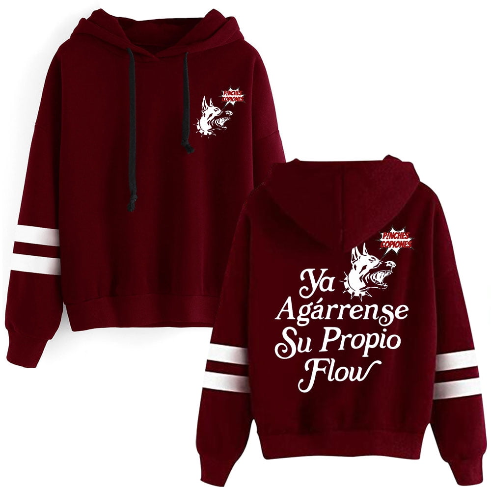 Peso Pluma Exodo Pullover Hoodies Rapper Tour Logo Merch Pocketless ...