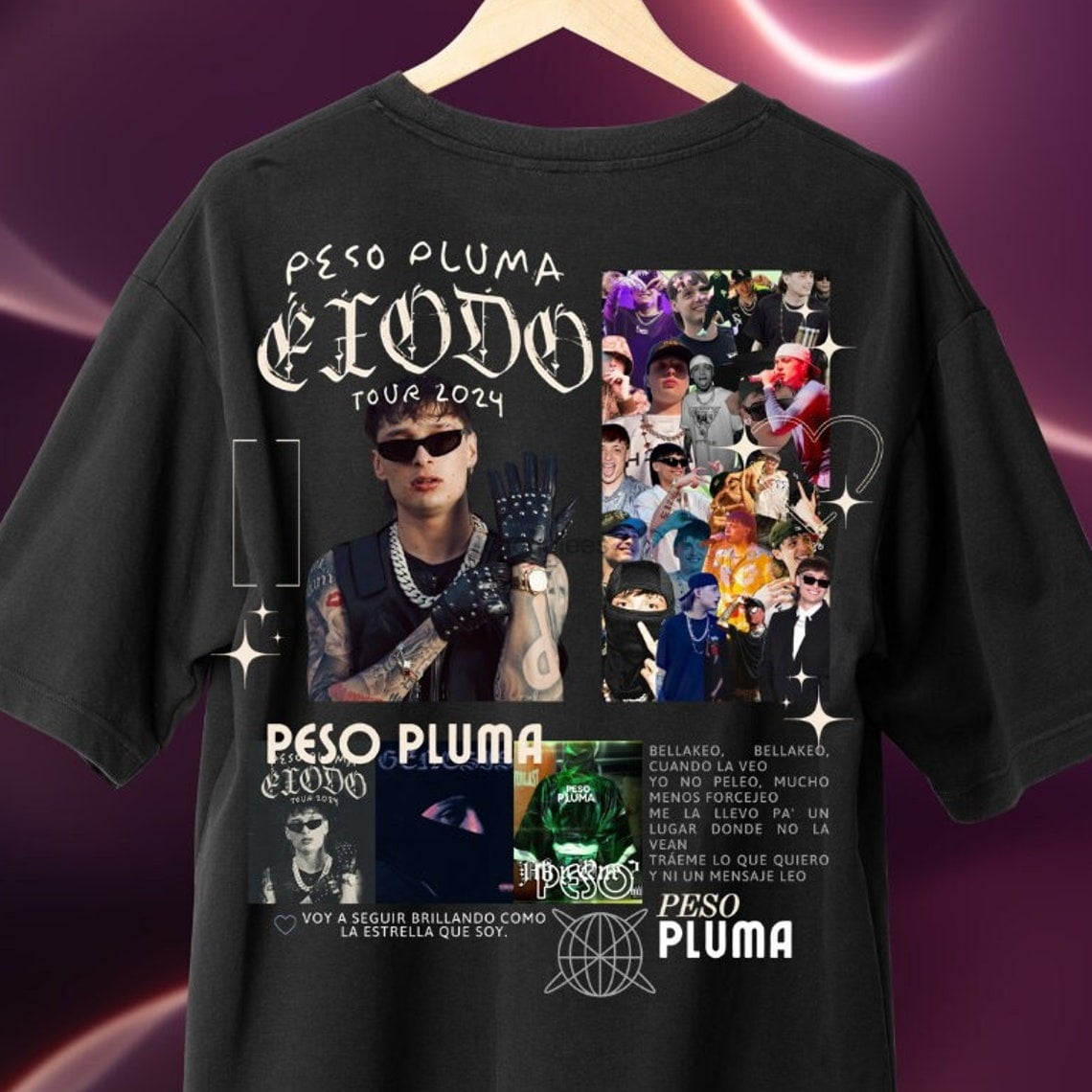 Peso Pluma Exodo Tour 2024 Shirt Peso Pluma 2024 Concert Fan - Walmart.com Peso Pluma Exodo Tour 2024 Shirt Peso Pluma 2024 Concert Fan - Walmart.com