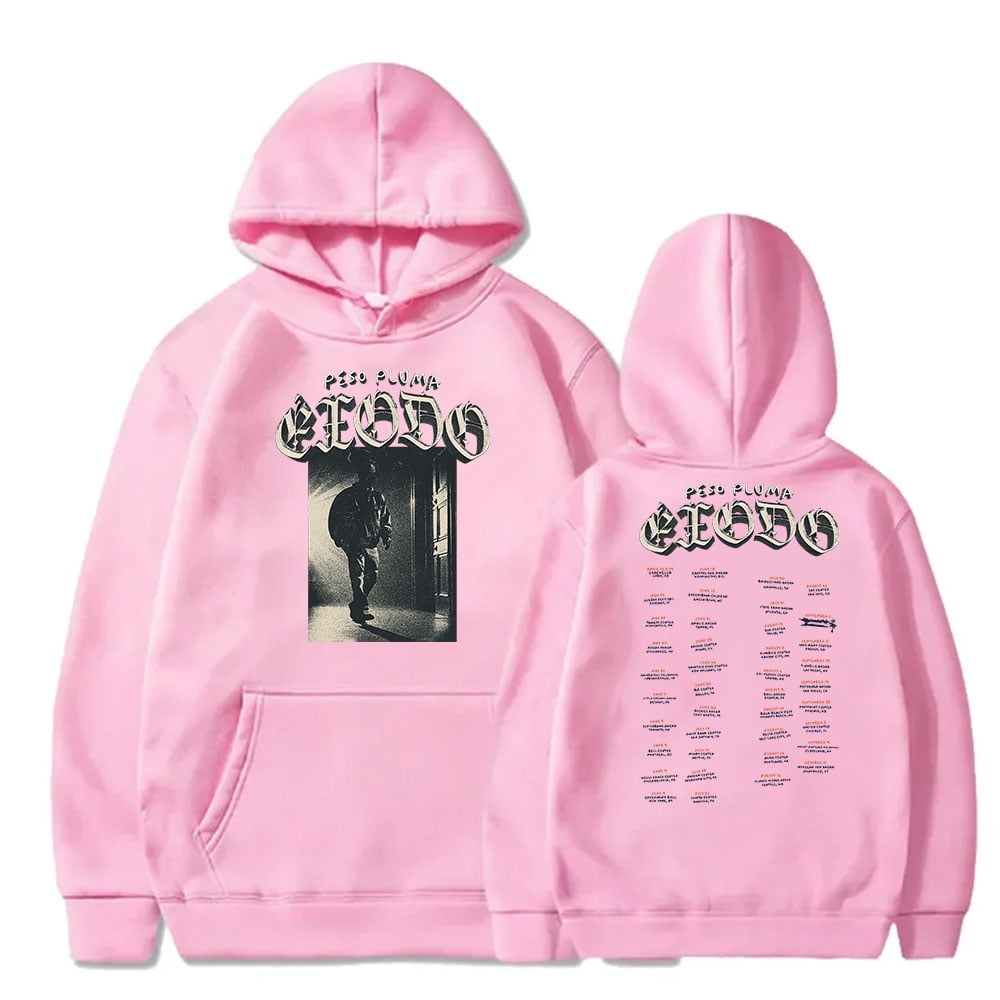 Peso Pluma Exodo Tour Merch Hoodies New Logo Hooded Sweatshirts Women ...