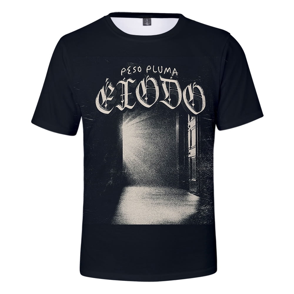 Peso Pluma Exodo Tour T-shirt 3D Shirt Women Men Tee Fashion Short ...