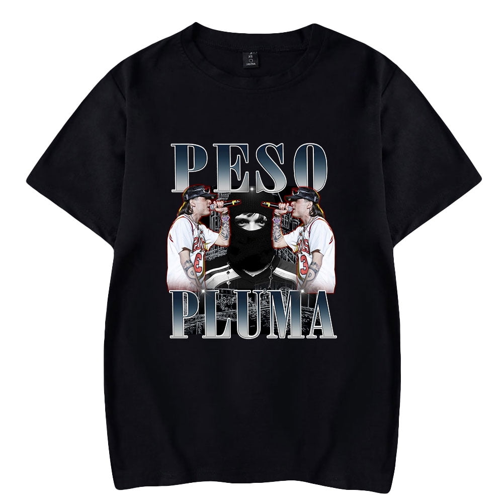Peso Pluma Graphic T-shirt Rapper Print Merch Classic Short Sleeve ...