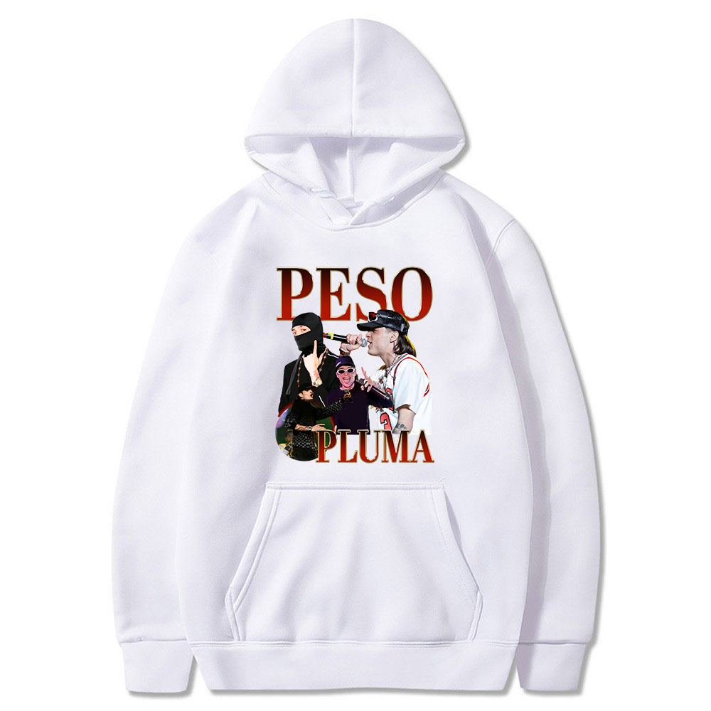 Peso Pluma Hoodie Long Sleeve Streetwear Women Men Hooded Sweatshirt ...