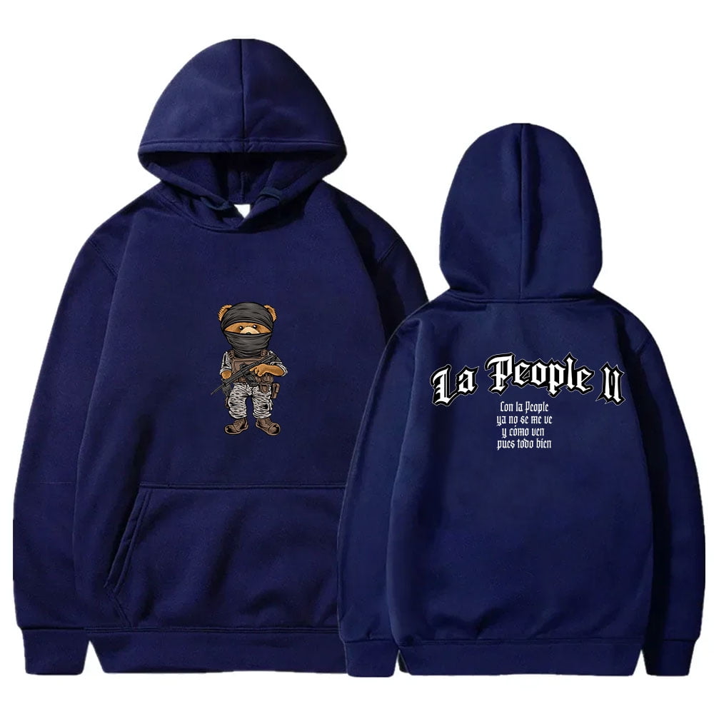 Peso Pluma La People II Hoodies Exodo Tour Merch Hooded Winter Women ...