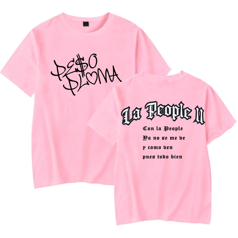 Peso Pluma La People II Merch T shirt Unisex Short Sleeve Casual ...