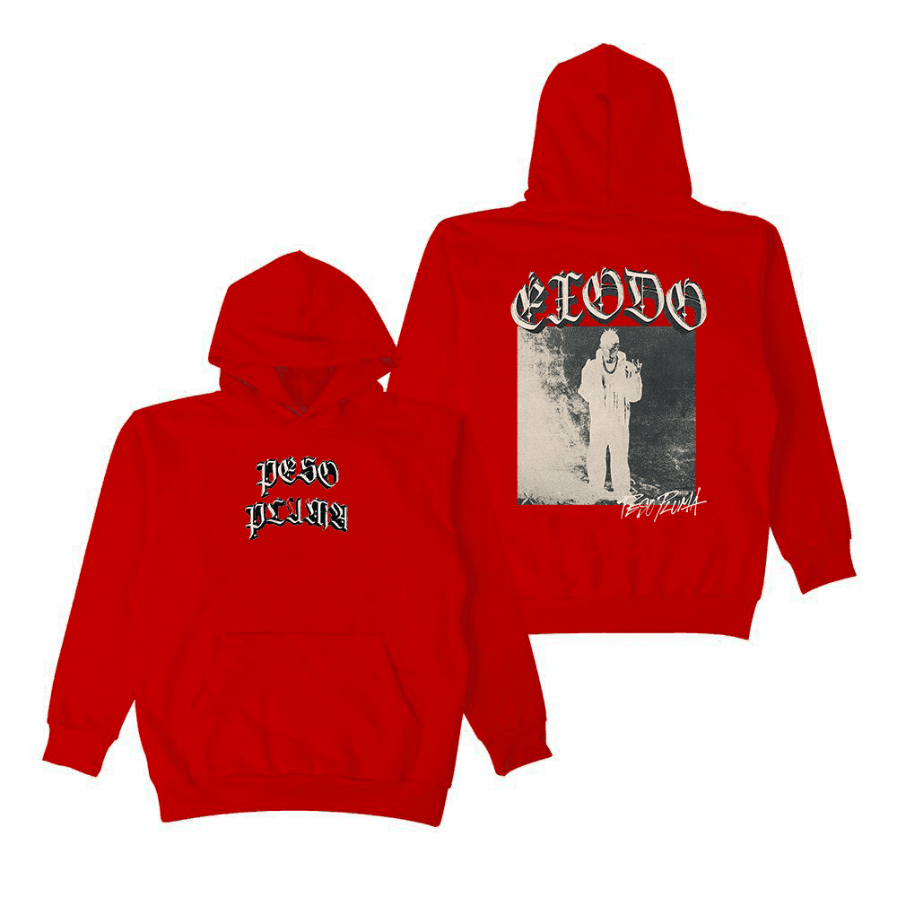 Peso Pluma Merch Hoodie Exodo Album Cover T-Shirt ÉXODO Tour 2024 ...