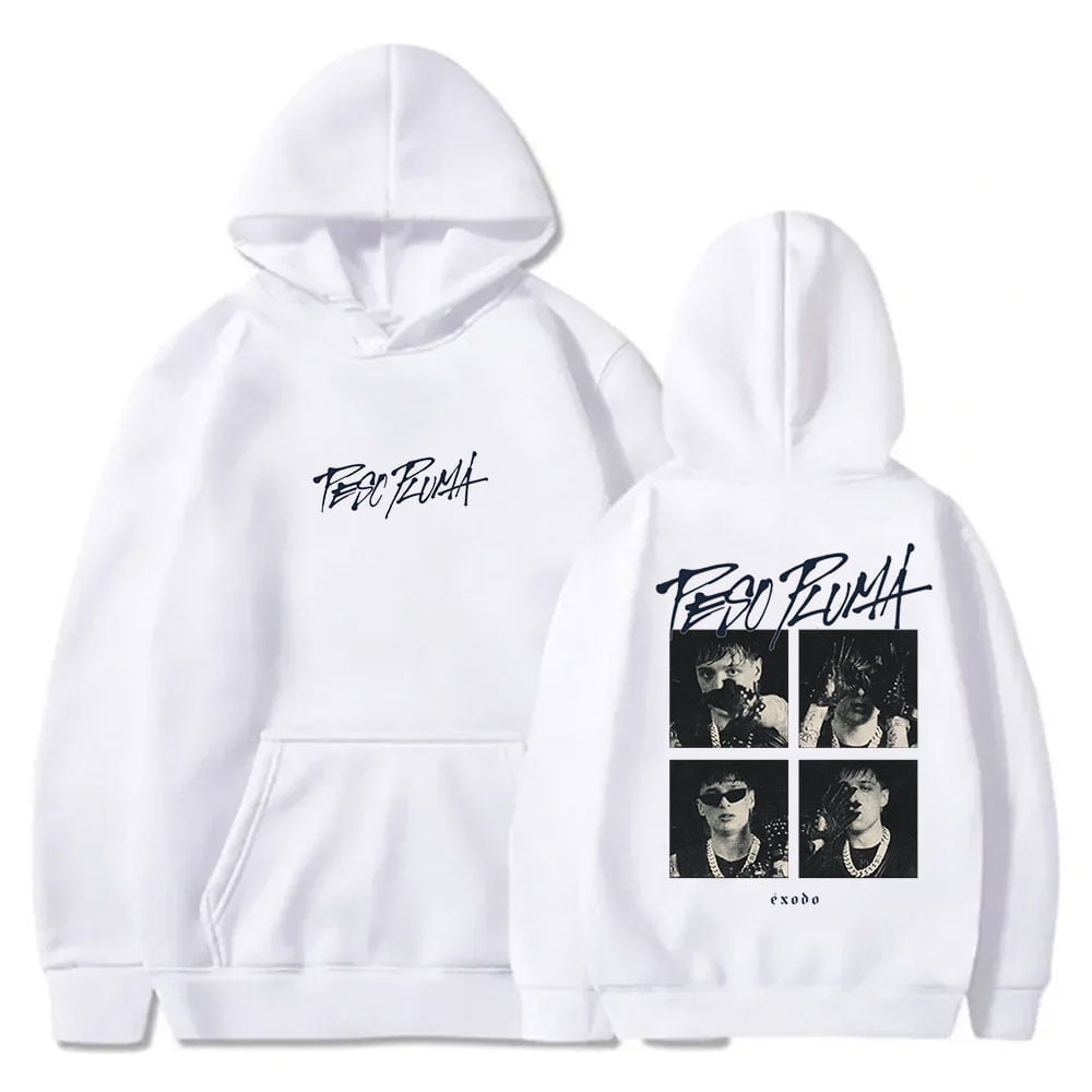 Peso Pluma Merch Hoodie Exodo Portraits Hoodies Tour 2024 For Mens ...