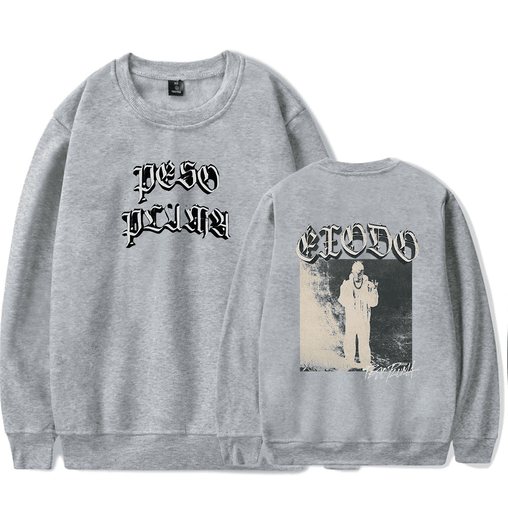 Peso Pluma Merch Long Sleeve Sweatshirt Exodo Album Cover Sweatshirts ...