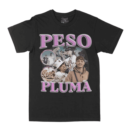 Peso Pluma Pink Graphic Tee - Walmart.com