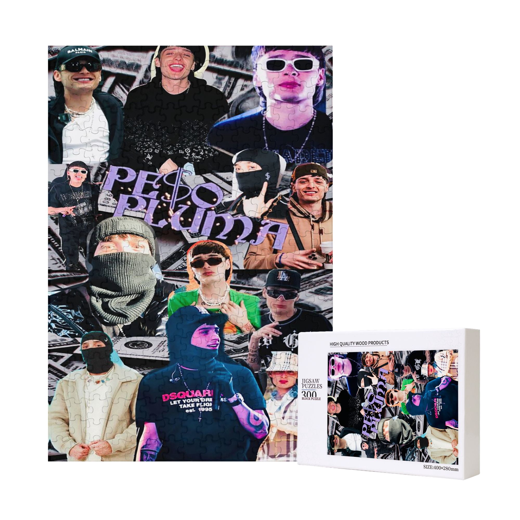Peso Pluma Rap 300 Piece Jigsaw Puzzle Puzzle For Adults Child And ...