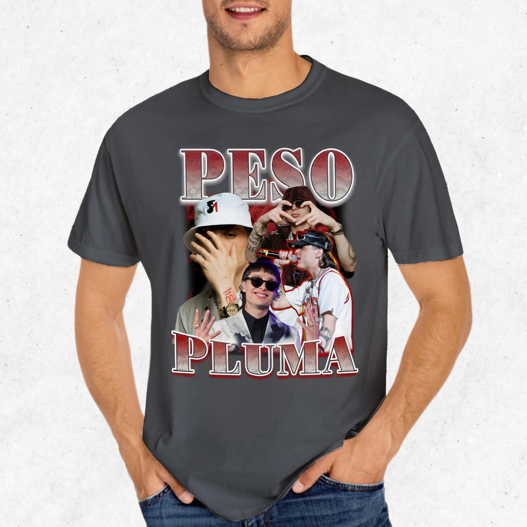 Peso Pluma Signature Tour T-Shirt Unisex All Size - Walmart.com