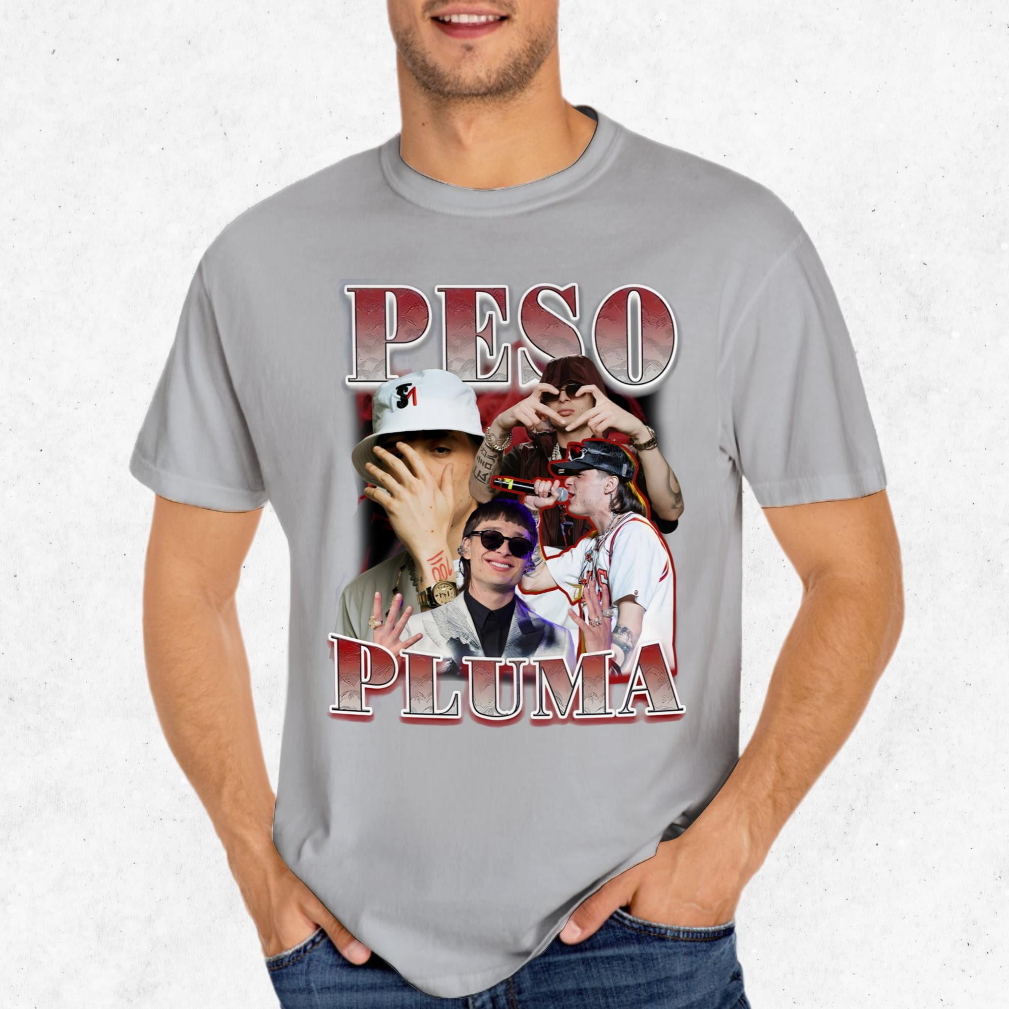Peso Pluma Signature Tour T-Shirt Unisex All Size - Walmart.com