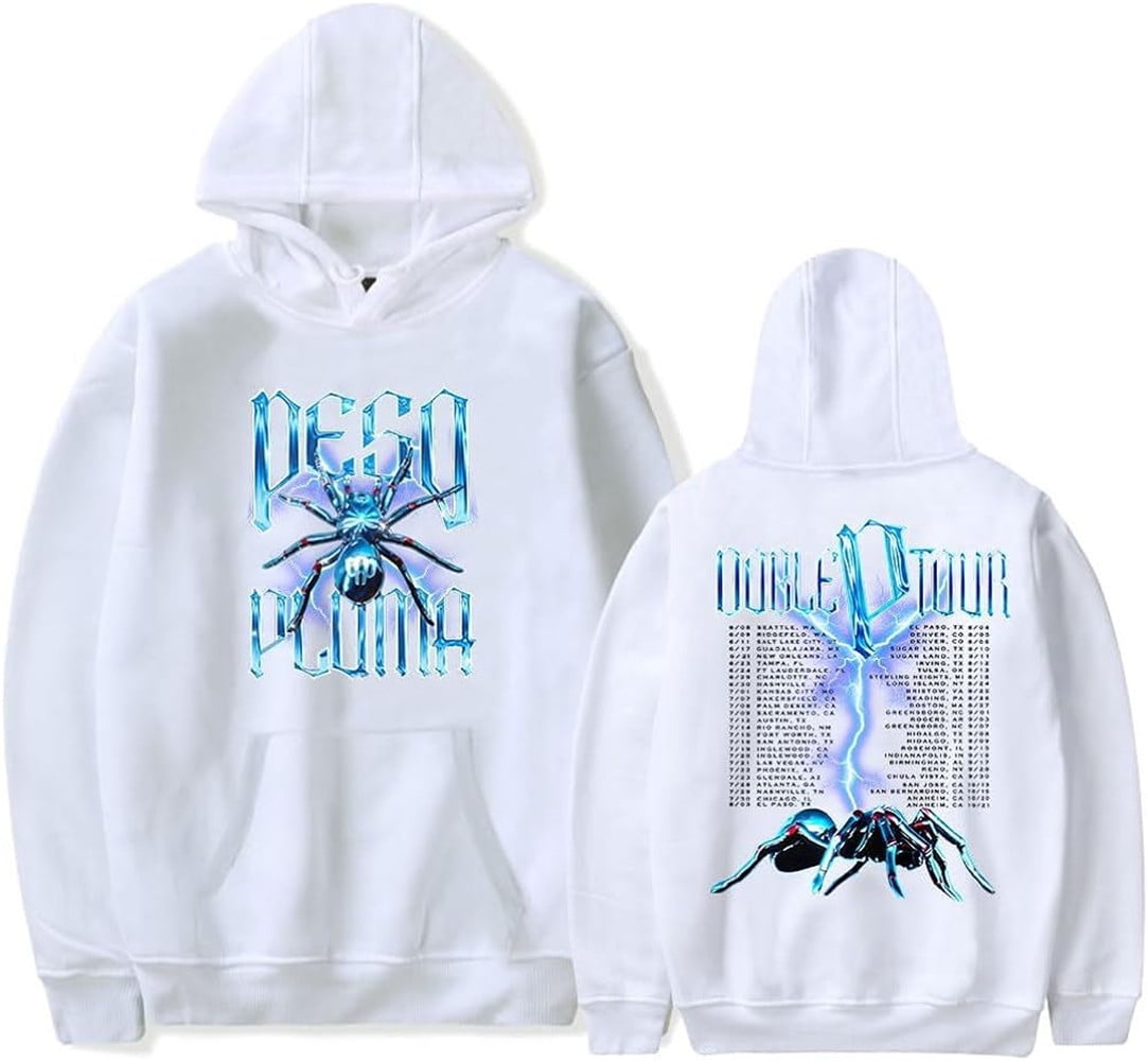 Peso Pluma Tarantula Tour Hoodie Merch Casual Hooded Sweatshirt Unisex ...