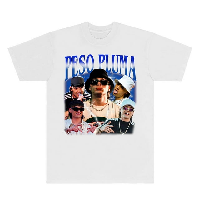 Peso Pluma Vintage T-shirts Exodo Tour Merch Unisex Fashion Casual New ...