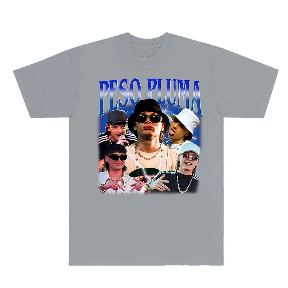Peso Pluma Vintage T-shirts Exodo Tour Merch Unisex Fashion Casual New ...