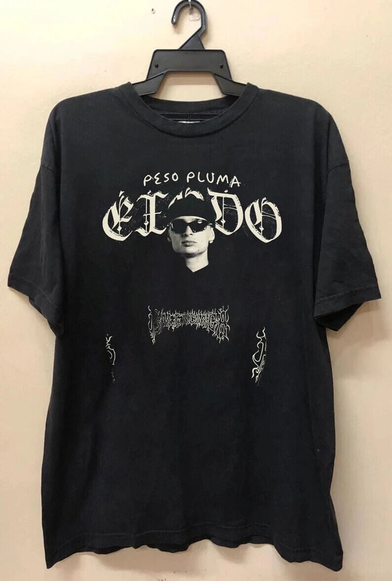 Peso Pluma World Tour Shirt, Peso Pluma 2024 Concert Shirt, Rapper Peso ...