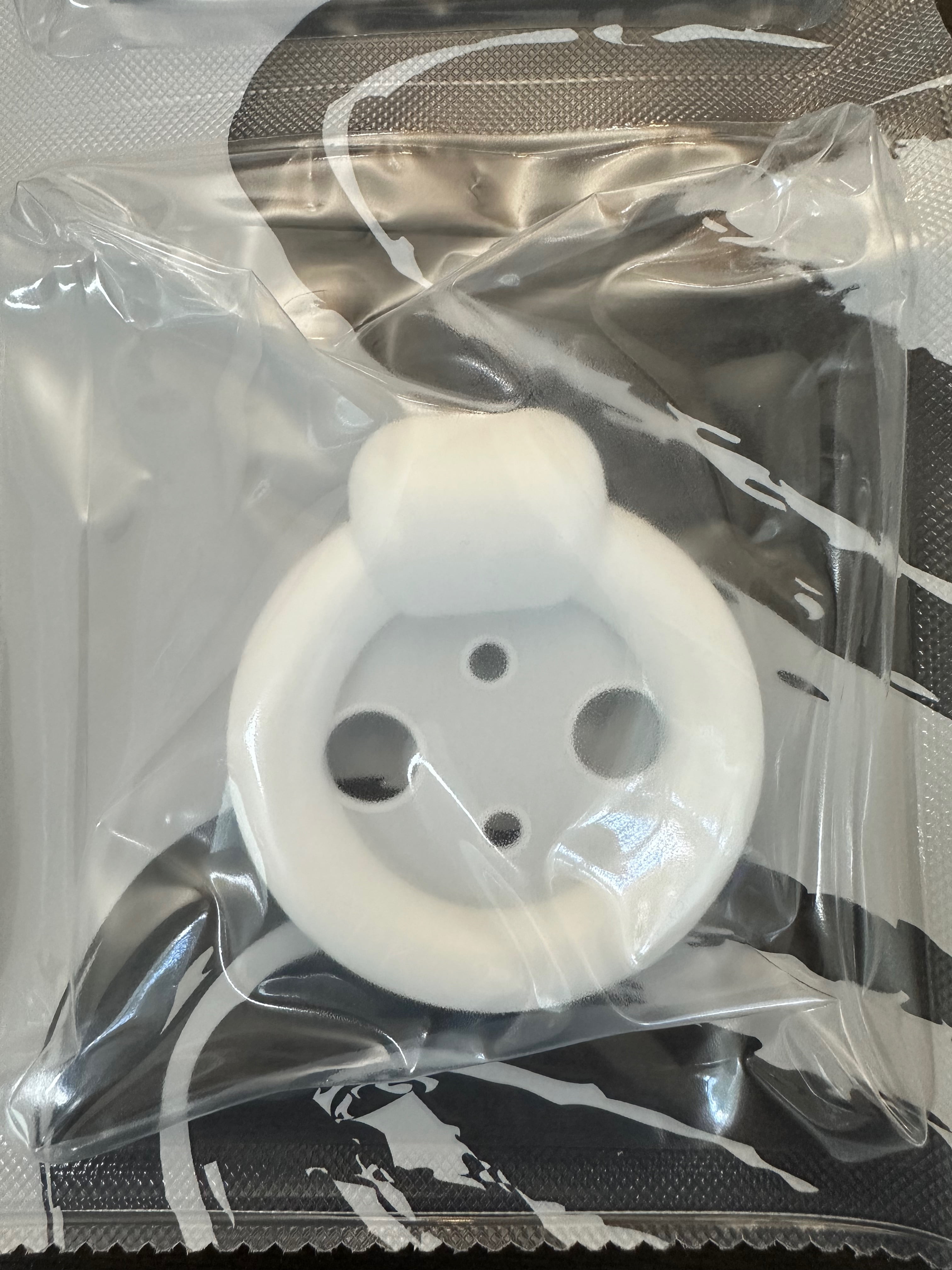 Biotequelab Pessary Ring with Knob Size 3 Silicone, 2-1/2 Inch, Uterine ...