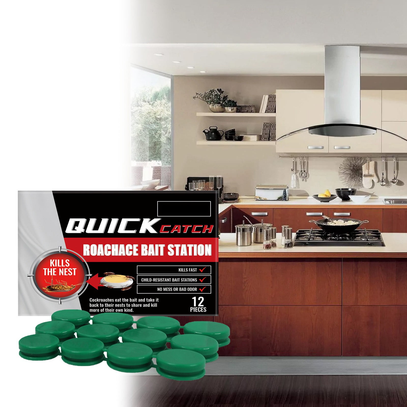 Pest Control, Cockroach Station Gel Cockroach Indoor Strong Cockroach ...