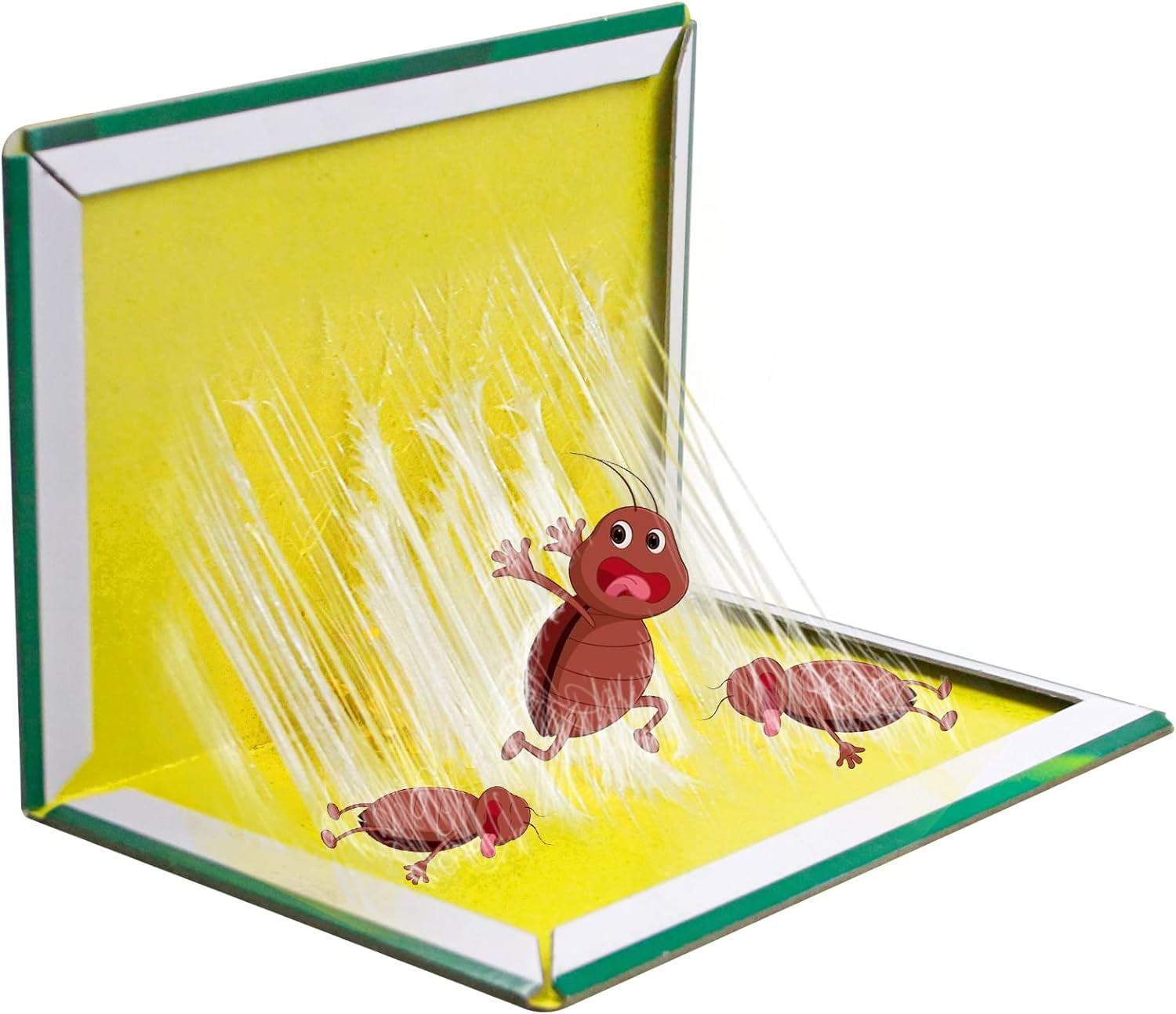 Laklulu Pest Sticky Pads Trap, 12 Pack Multi-Use Glue Traps/ Pest ...