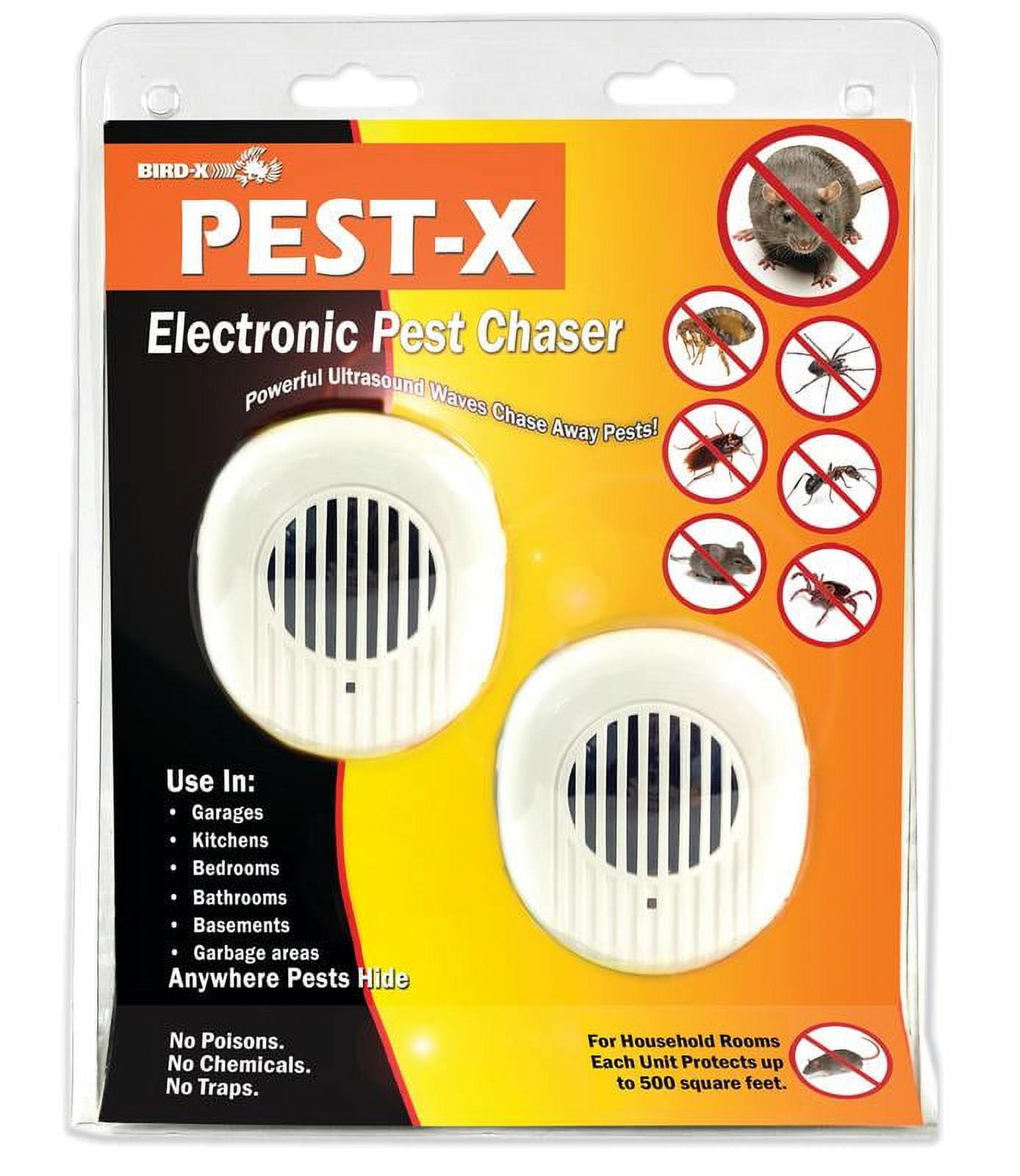 Pest-X 220 Volt Ultrasonic Rodent and Insect Pest Repeller 2-Pack 1000 ...
