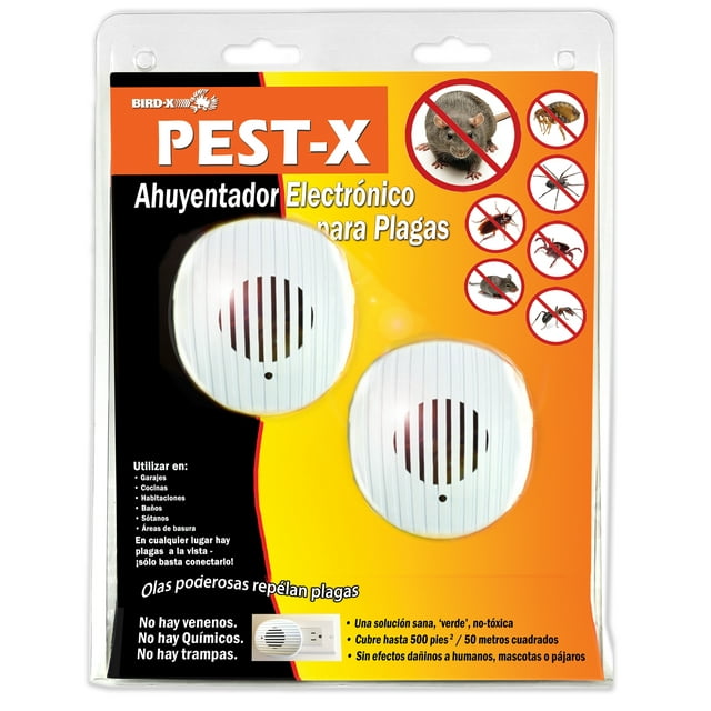 Pest-X 220 Volt Ultrasonic Rodent Insect Pest Repeller 6-Pack 3000 ...