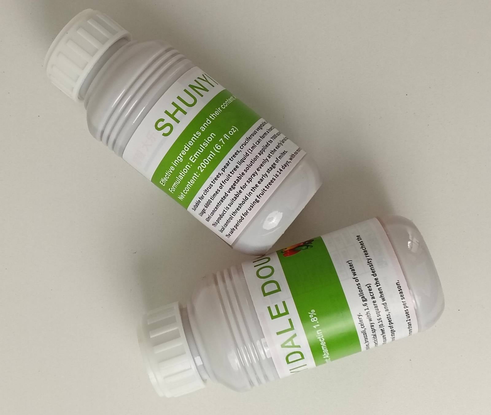 Pesticide containing avermectin, concentrated spray solution. It is ...