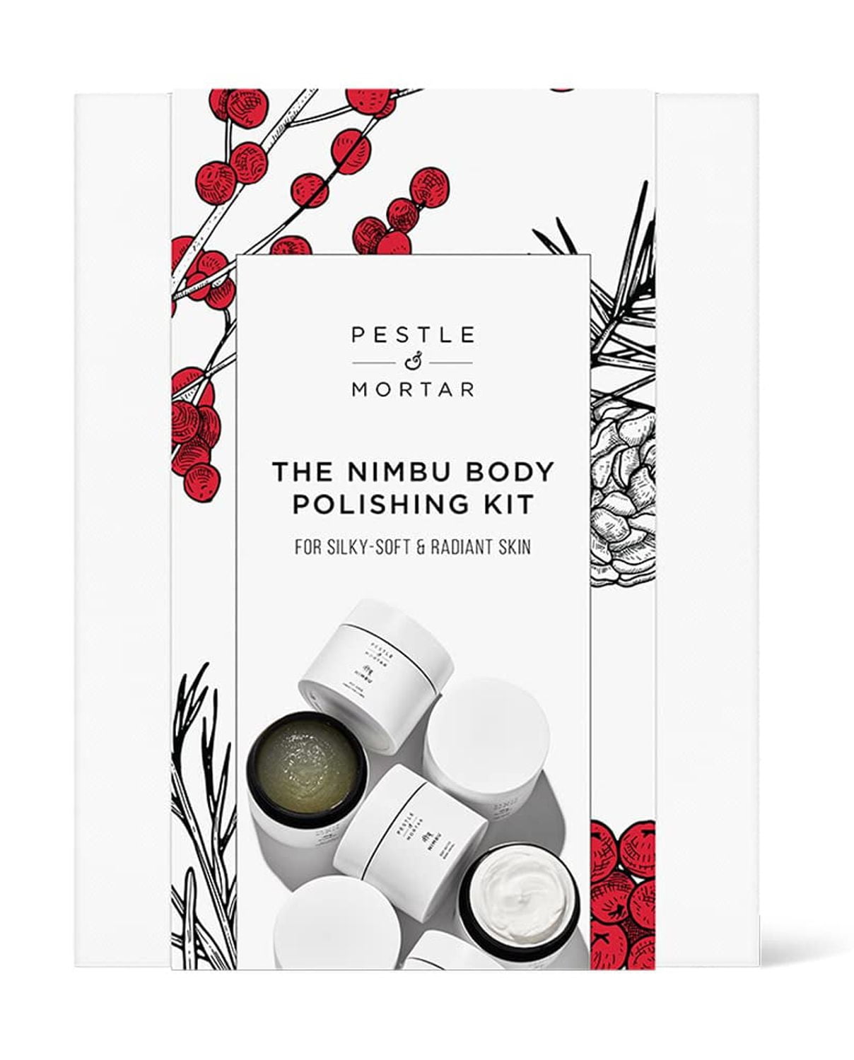 Pestle & Mortar The Body Polishing BSL1 Gift Set- Home Spa Gifts for ...