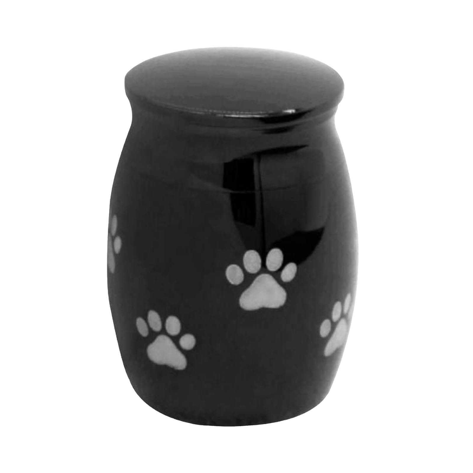 Pet 40*30mm Stainless Steel Pet Hair Storage Jar Commemorative Cat And ...