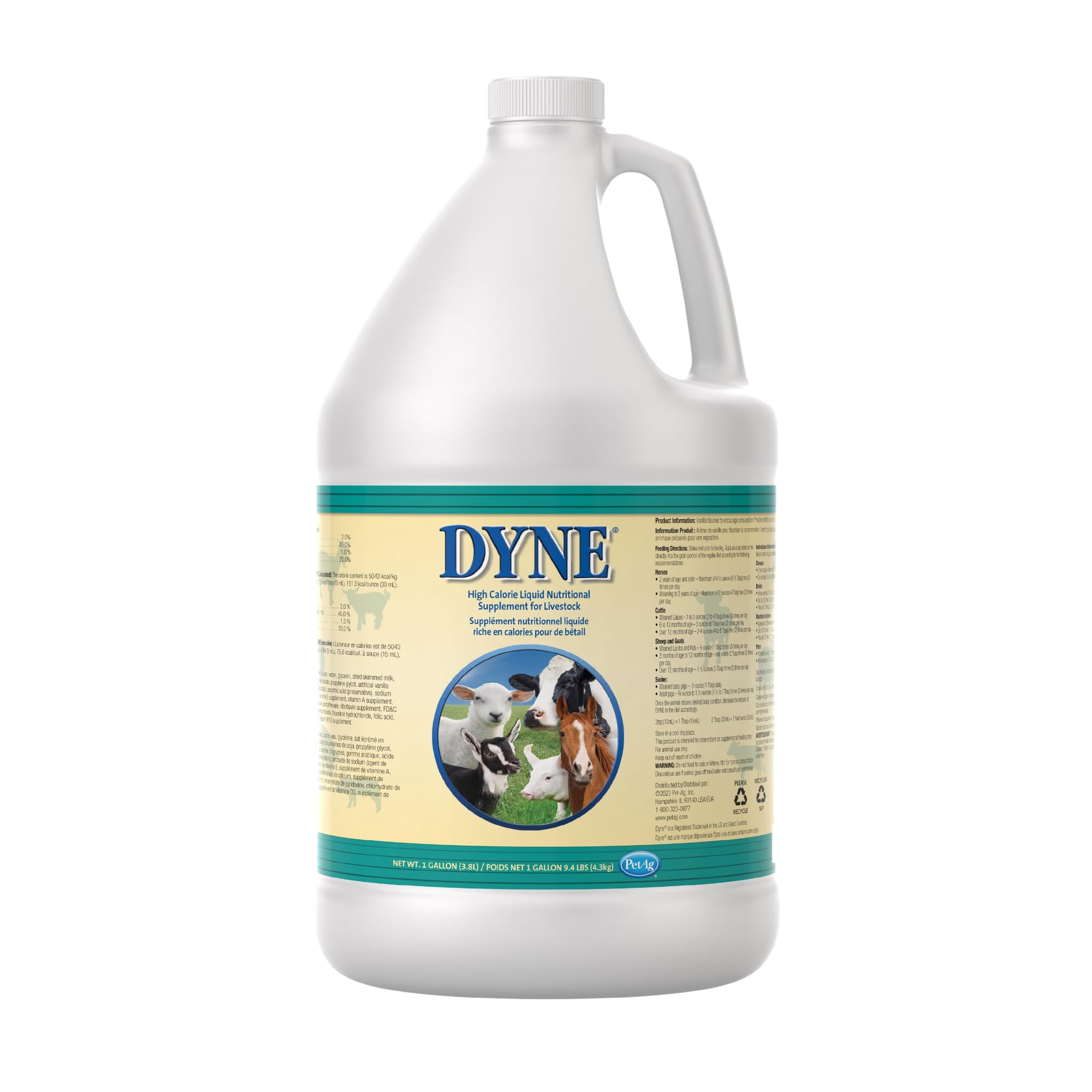 Pet-Ag Dyne High Calorie Liquid Nutritional Supplement with Vitamins ...