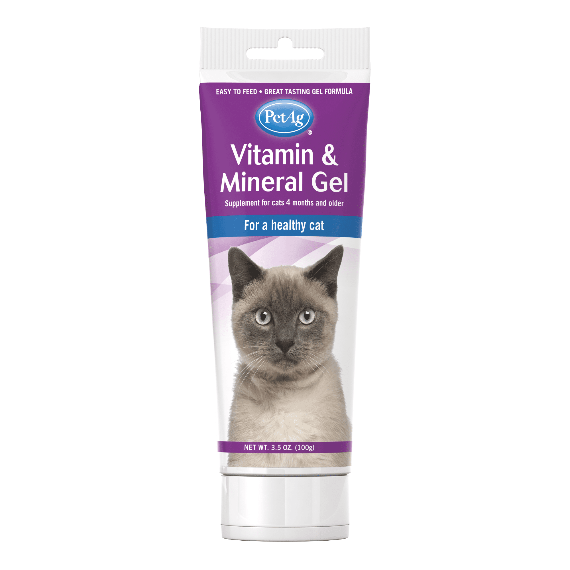 Pet-Ag Vitamin & Mineral Gel Supplement for Cats - 3.5 oz - Walmart.com
