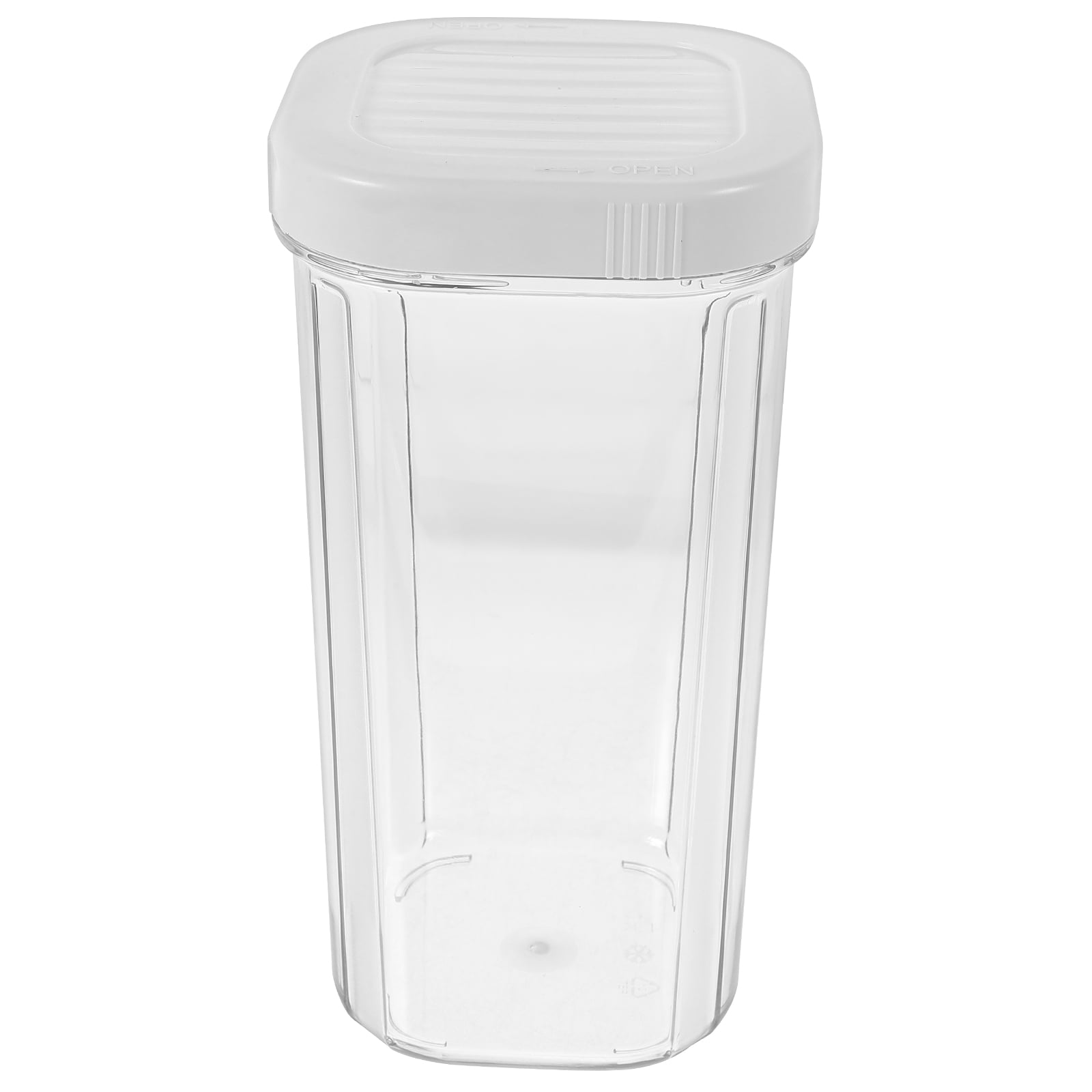 Pet Airtight Jar Sugar Storage Jars Clear Bottles Kitchen Canisters ...