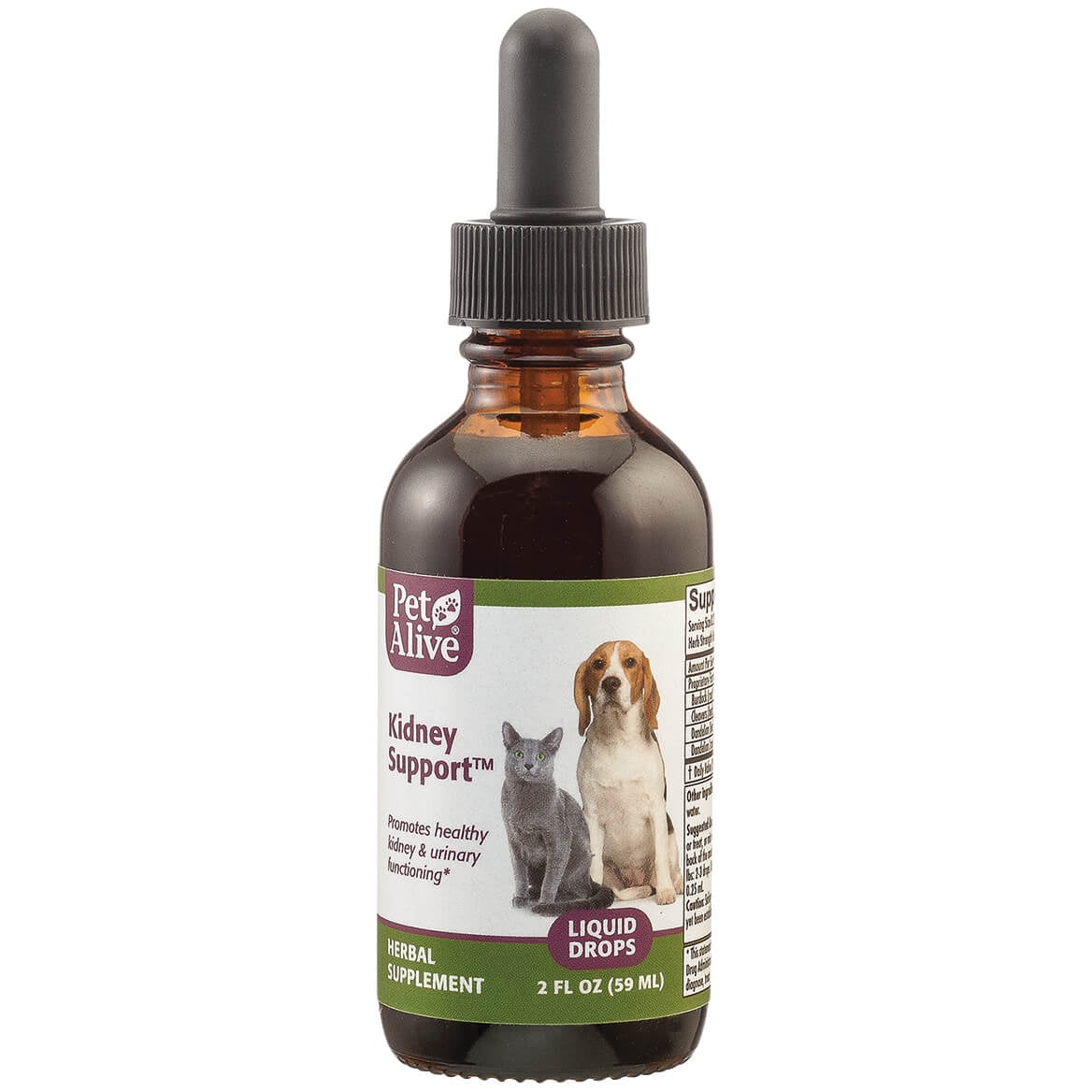 Pet Alive Kidney Support - All Natural Herbal Supplement Promotes ...