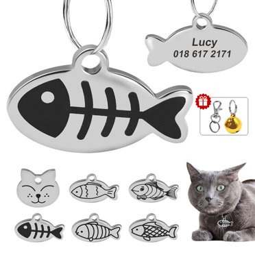 Pet Artist Personalized Pet Name ID Tags for Dog, Custom Double Sided ...