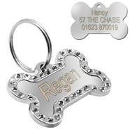 Custom Dog Tag, Personalized Stainless Steel Pet ID Collar Tags, Custom ...