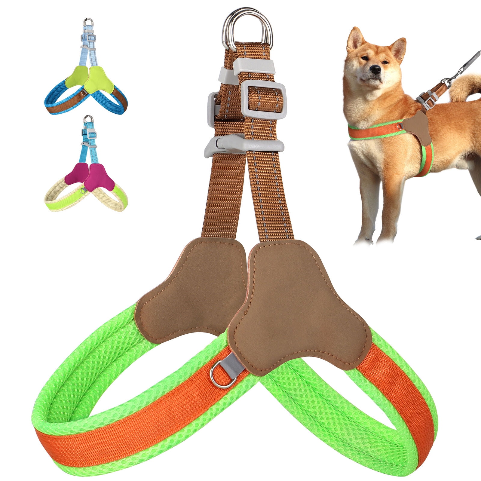 Pet Artist No Pull Dog Harness Nylon Reflective Pet Vest Padded Strap ...