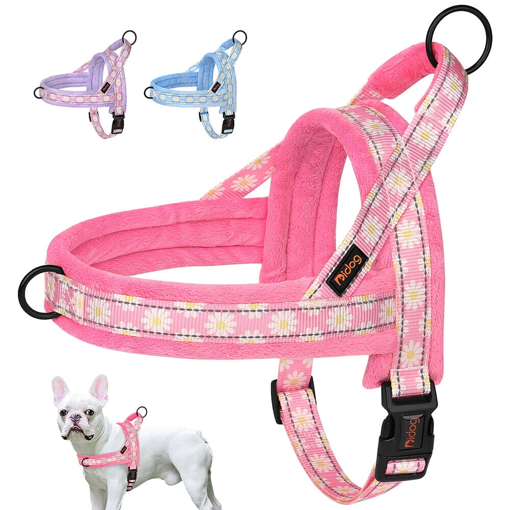 Pet Artist No Pull Reflective Dog Harness Front Leading Plush Padded ...