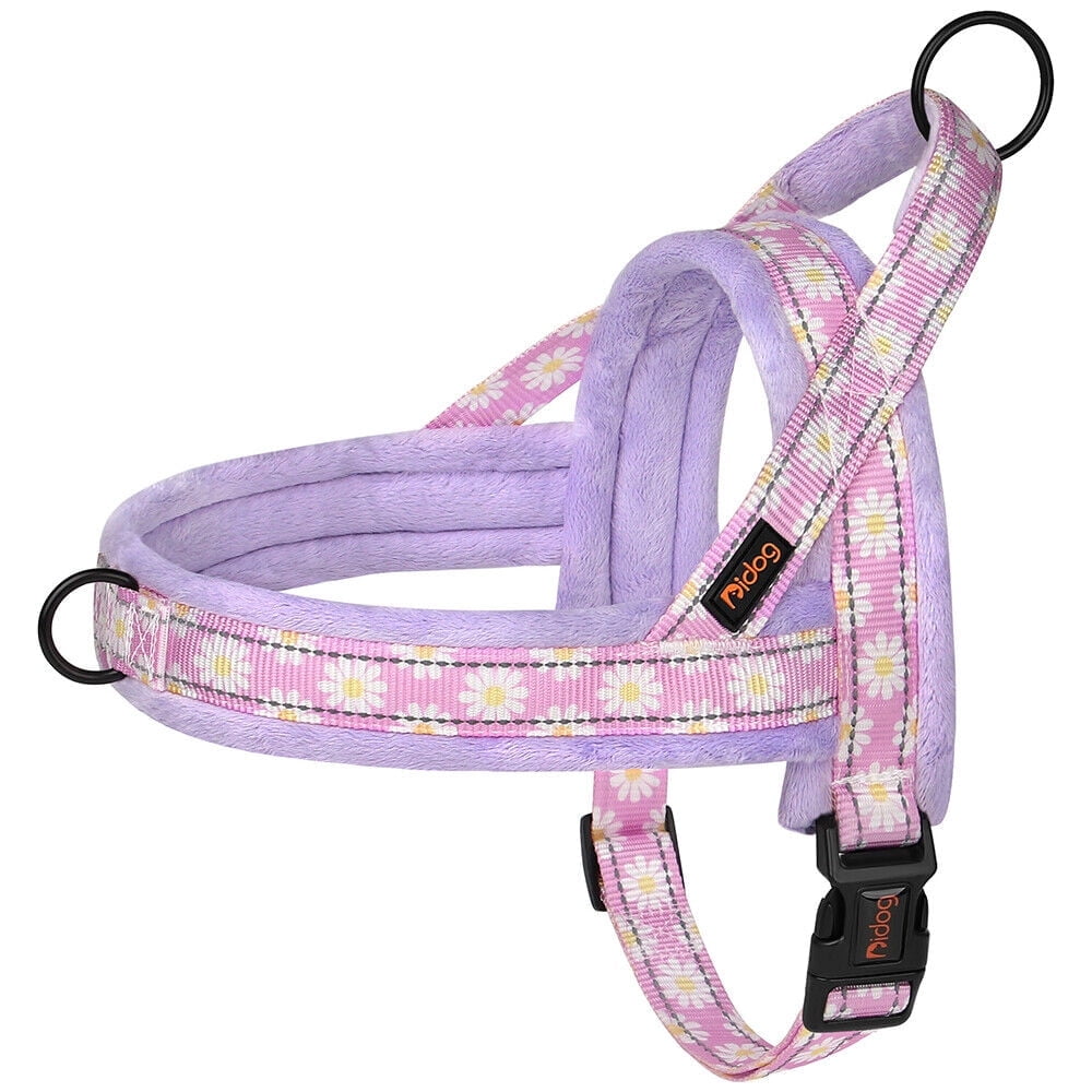 Pet Artist No Pull Reflective Dog Harness Front Leading Plush Padded ...