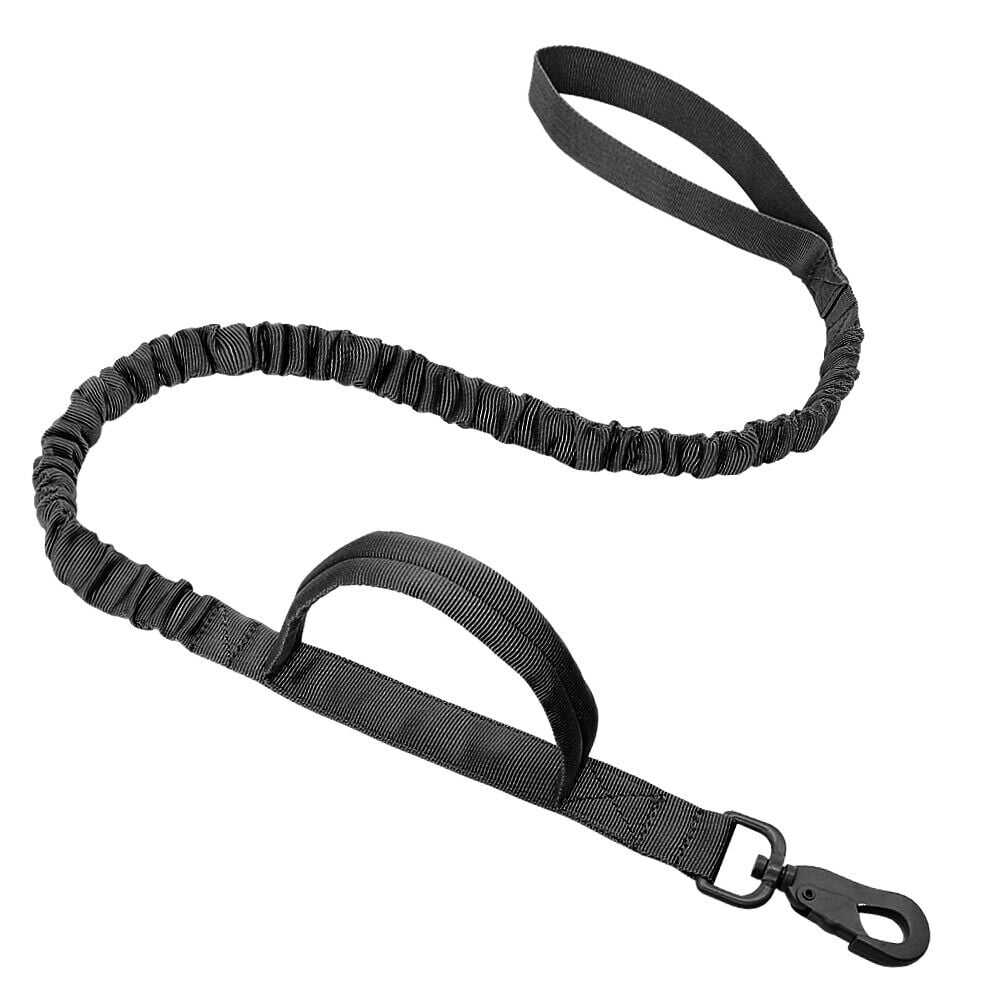 Pet Artist No Pull Tactical Bungee Dog Leash with 2 Control Handle ...