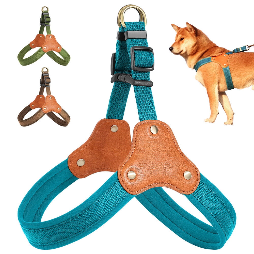 Pet Artist Nylon Step In Dog Harness Adjustable No Pull Chest Strap ...