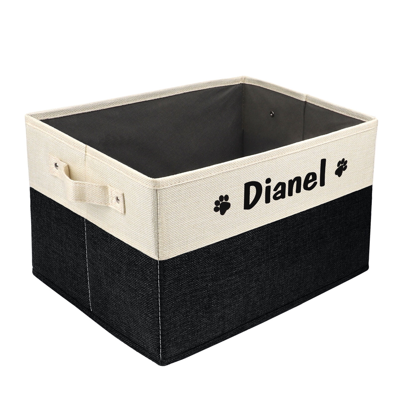 Pet Artist Personalized Pet Toy Storage Box Dog Cat Accessory Carryier ...