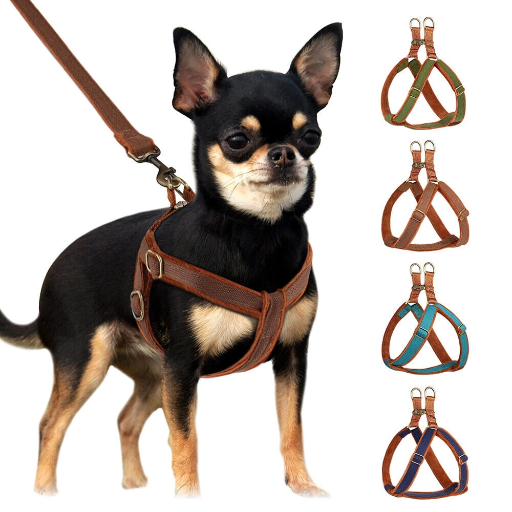 Pet Artist Step In Dog Harness Soft Webbing Plush Padded Pet Chest ...