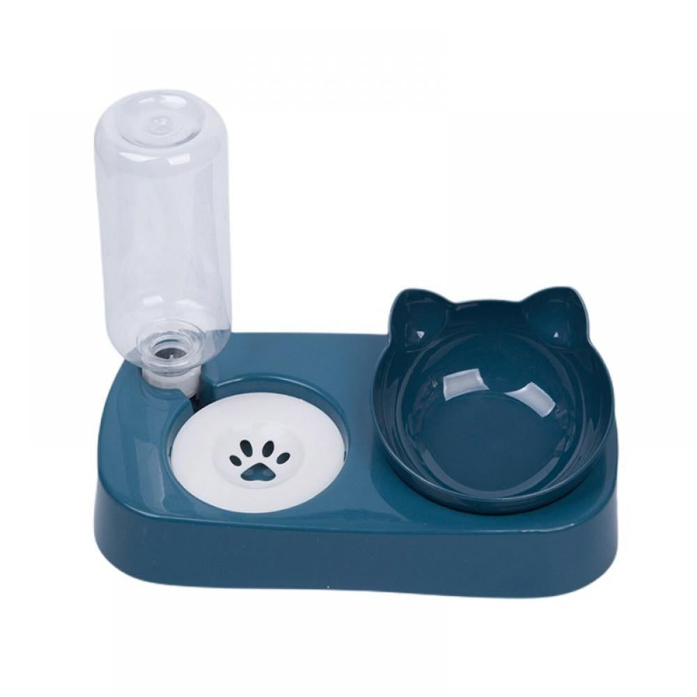 Pet Automatic Water Drinking Bowl, Cat Gravity Water Bowl, Tilted ...