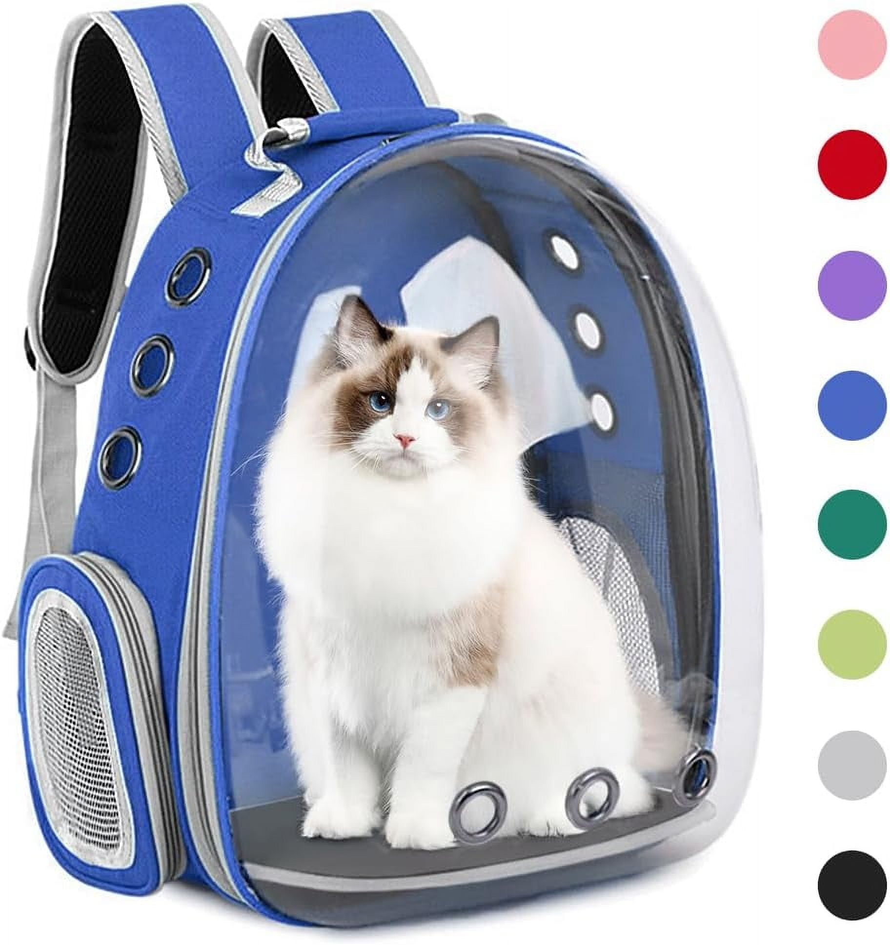 Pet Backpack Carrier,Bubble Backpack Cat Carrier,Pets and Small Dogs ...