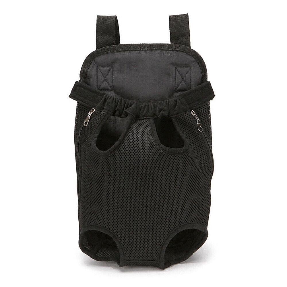 Pet Backpack Carrier Dog Cat Mesh Front Travel Bag Legs Out Tote ...