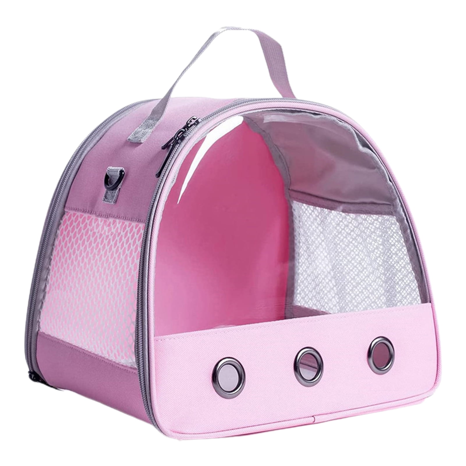 Pet Bag Side Zipper Ergonomics Handle - Tent Shape Small Animal ...