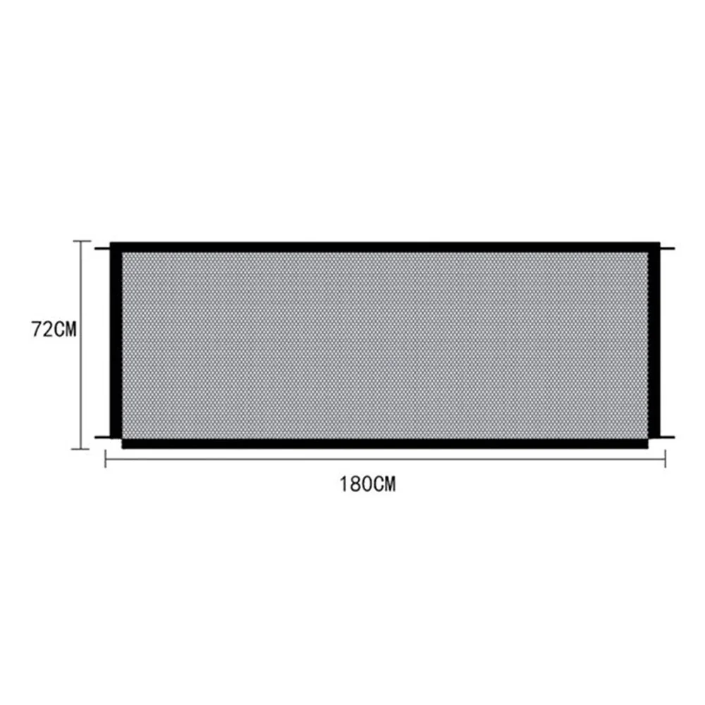 Pet Barrier Fences Mesh Dog Gate Folding Stairs Entrance Separation ...