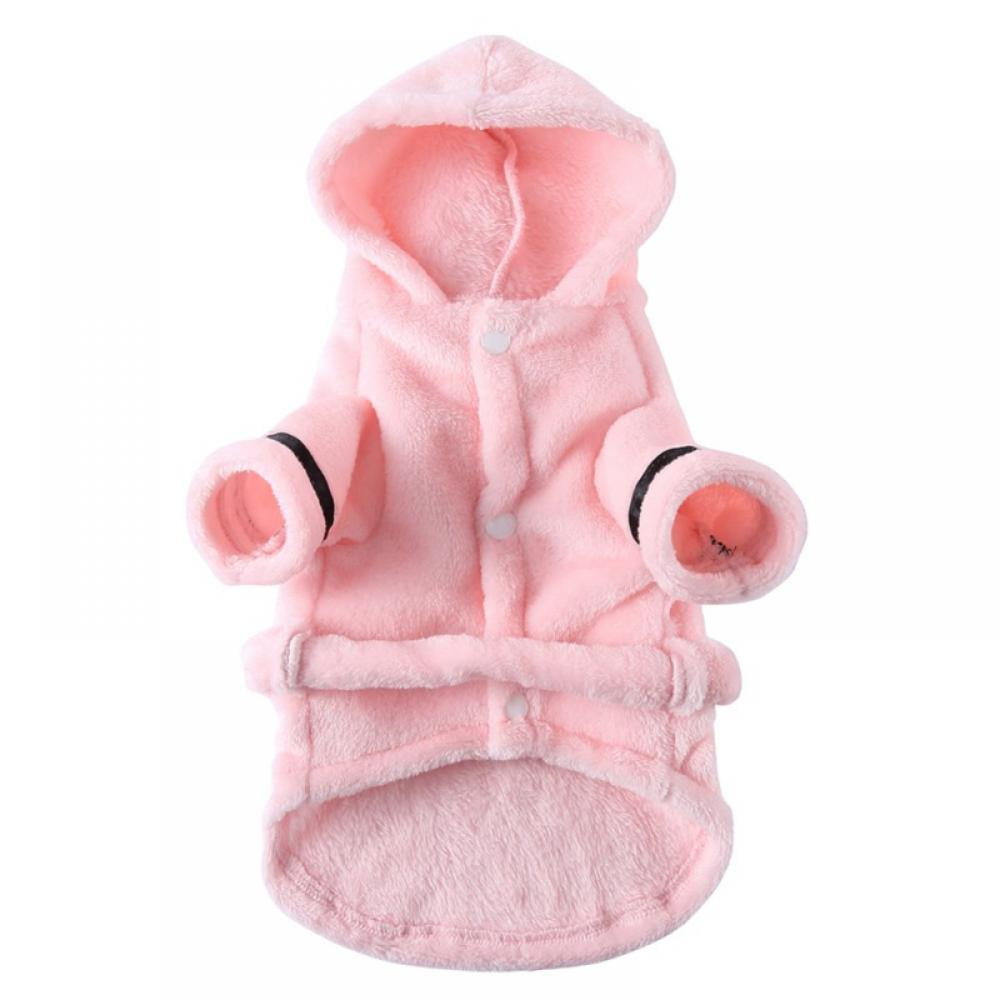 Pet Bathrobe Pajamas with Hood Quick Drying and Super Absorbent ...