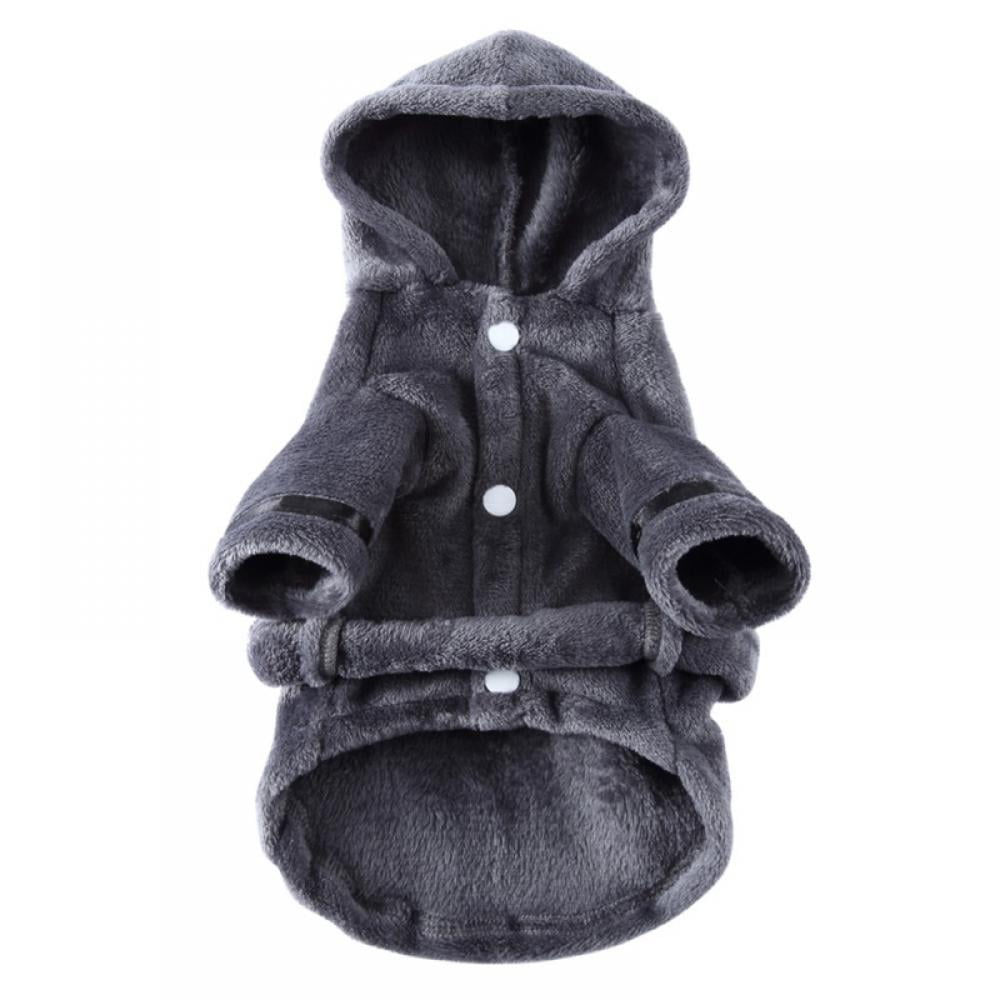 Pet Bathrobe Pajamas with Hood Quick Drying and Super Absorbent ...
