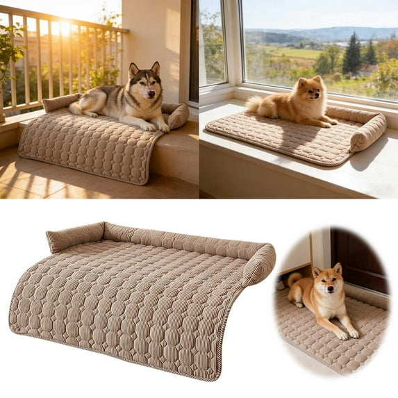 Pet Bed Sofa Protector Washable Mat Warm Soft For Dogs Cats Indoor Use ...