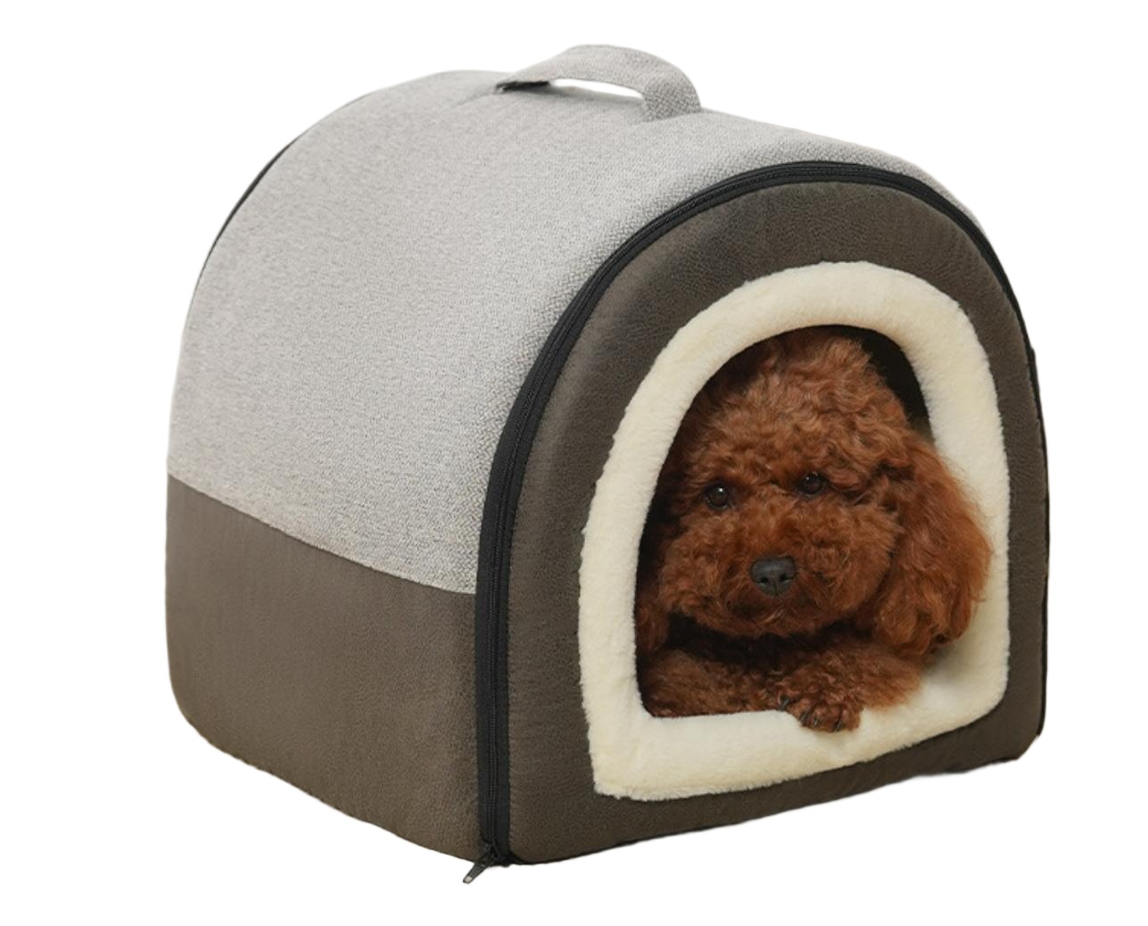 Pet Beds Under 10,Comfortable Plush Kennel Dogs Pet Litter Deep Sleep ...