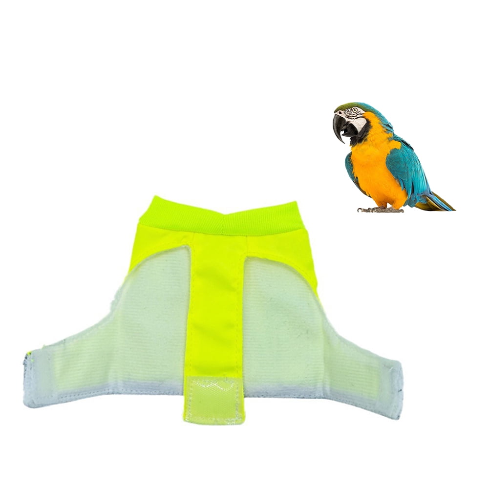Pet Bird Harness And Leash, Adjustable Bird Flight Harness Vest With ...